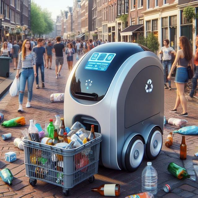 Smart Garbage Bins: Recycling & Sustainability